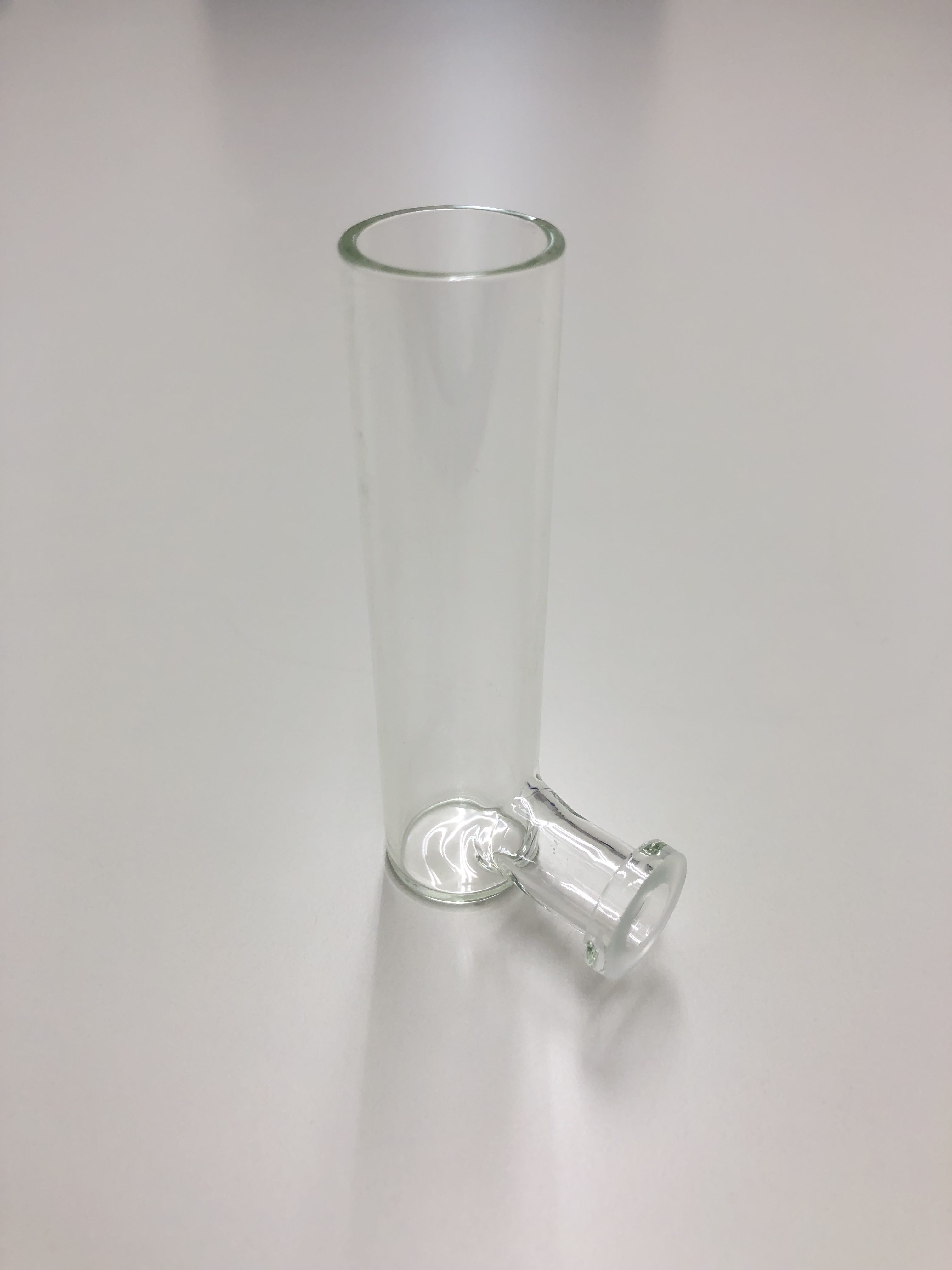 実験用耐熱ガラス「平底試験管フランジ溶着品」 | 特注実験用耐熱ガラスPYREXパイレックス器具 石英ガラス器具の理化学ガラスラボ iwaki ...