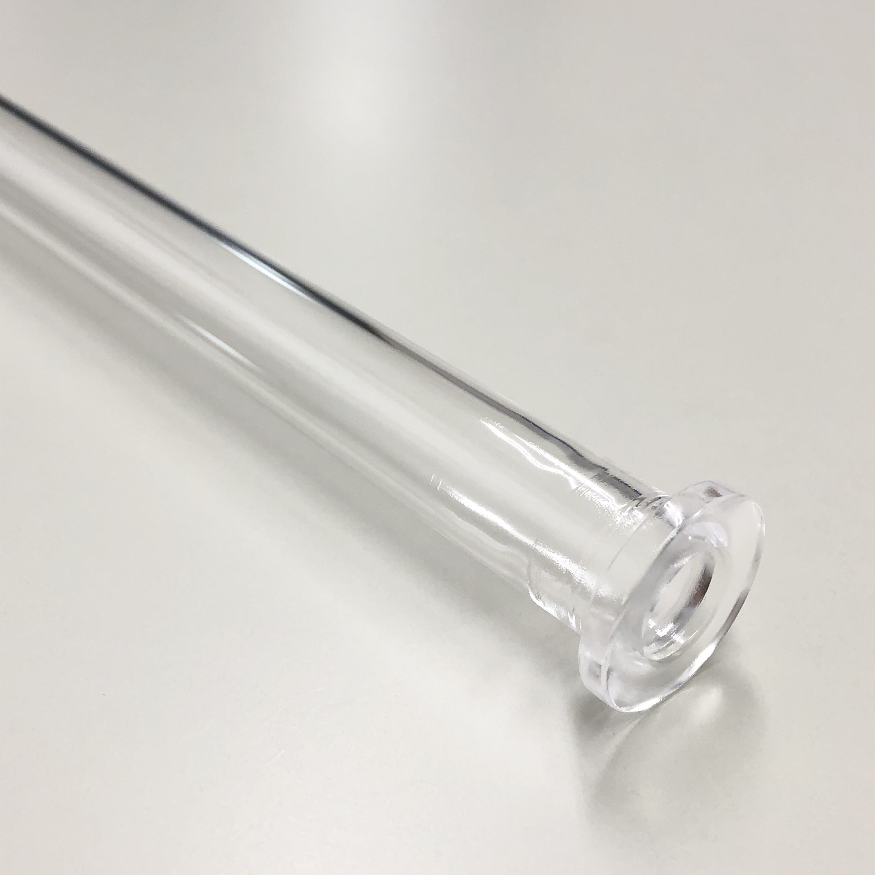 石英ガラス「NW16 Φ20×H500×t2」 | 特注実験用耐熱ガラスPYREXパイレックス器具 石英ガラス器具の理化学ガラスラボ ...